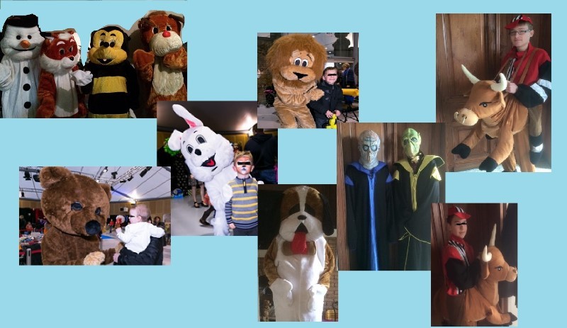 Animation mascotte enfant Belgique, La Louvière, Bruxelles